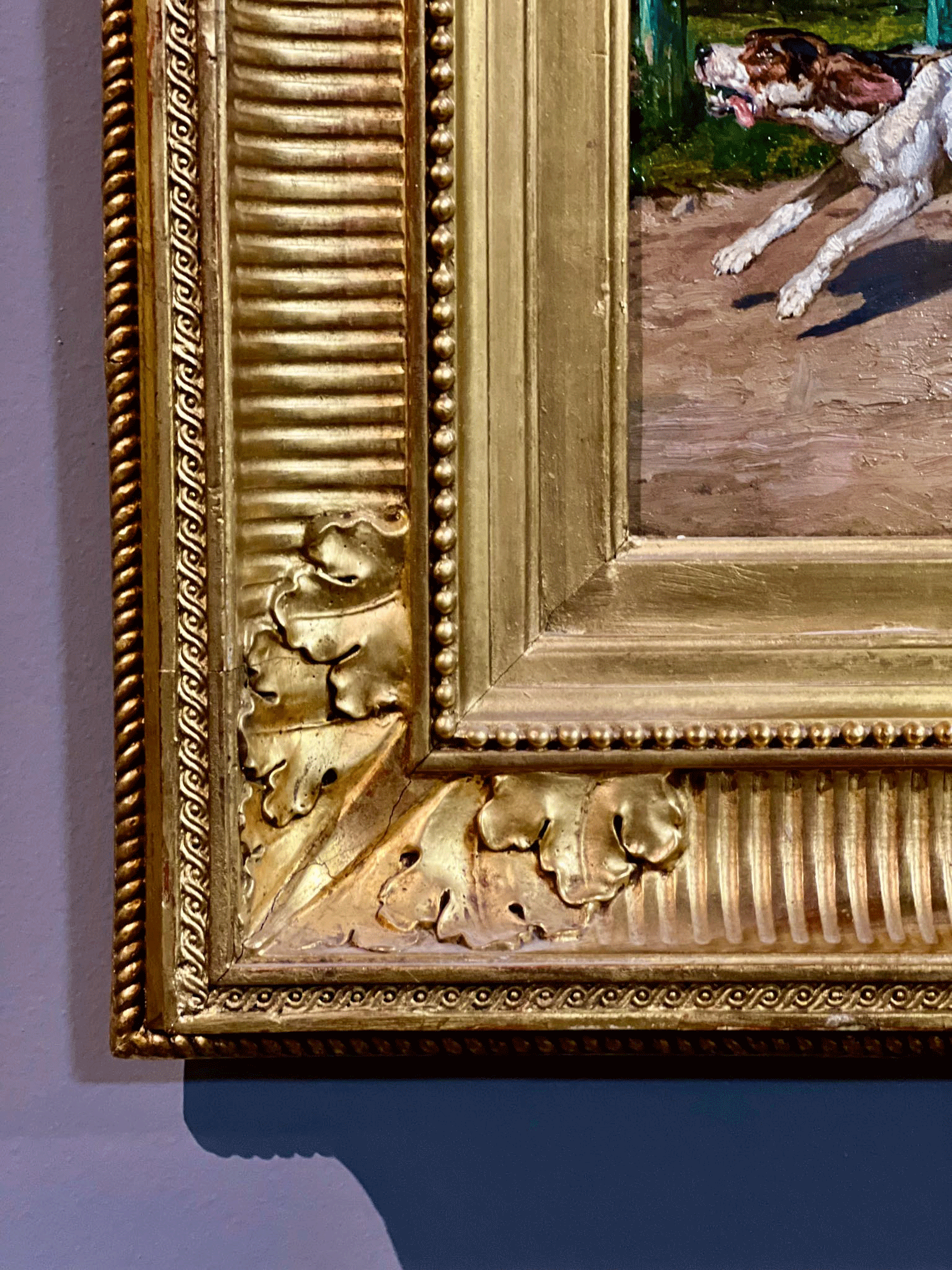 Restoration of old paintings